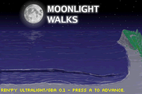 Moonlight Walks Demo GBA - GameBrew