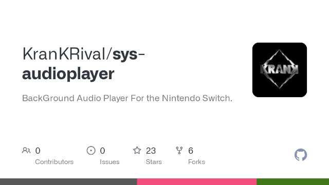 Sys-AudioPlayer Switch - GameBrew