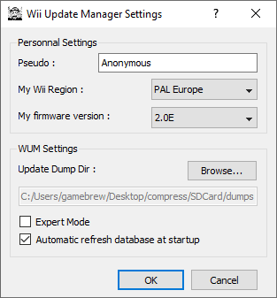 WiiUpdateManager - GameBrew