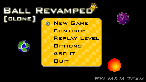 Ball Revamped Clone PSP - GameBrew
