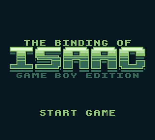 The Binding of Isaac - Game Boy Edition GB - GameBrew