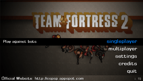 Team Fortress 2D PSP - GameBrew