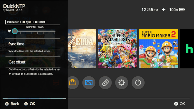 QuickNTP Switch - GameBrew