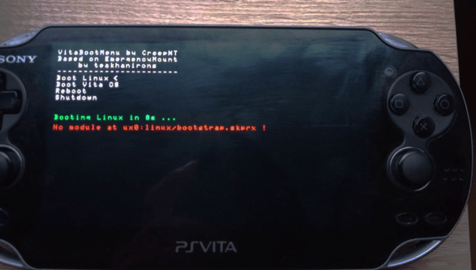 BootMenu Vita - Vita Homebrew Apps (Plugins) - GameBrew