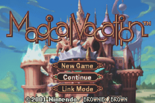 Magical Vacation GBA - (Translations) - GameBrew