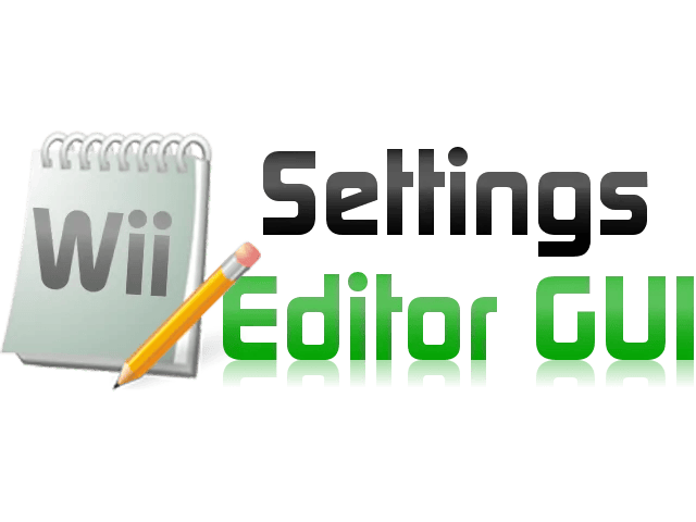Settings Editor GUI Wii - GameBrew