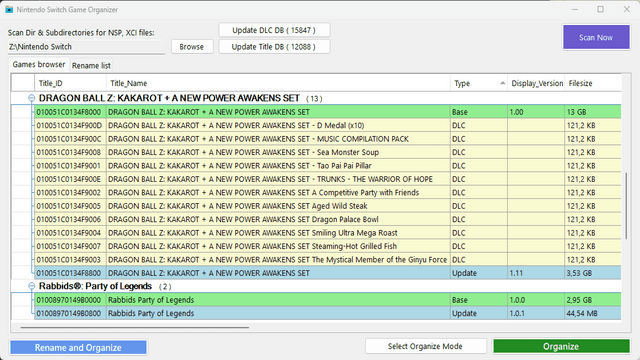 Nintendo Switch Game Organizer - Switch Homebrew Apps (Game Management ...