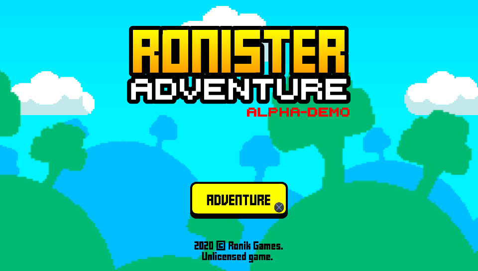 Ronister Adventure Demo Vita - Vita Homebrew Games (Platform) - GameBrew