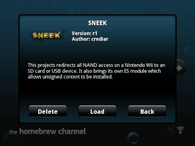 SNEEK Launcher Wii - GameBrew
