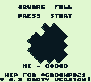 Square Fall GB - GameBrew