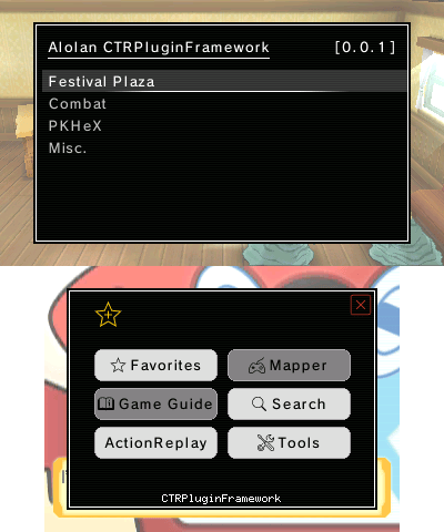 Alolan CTRPluginFramework 3DS - (Plugins) - GameBrew
