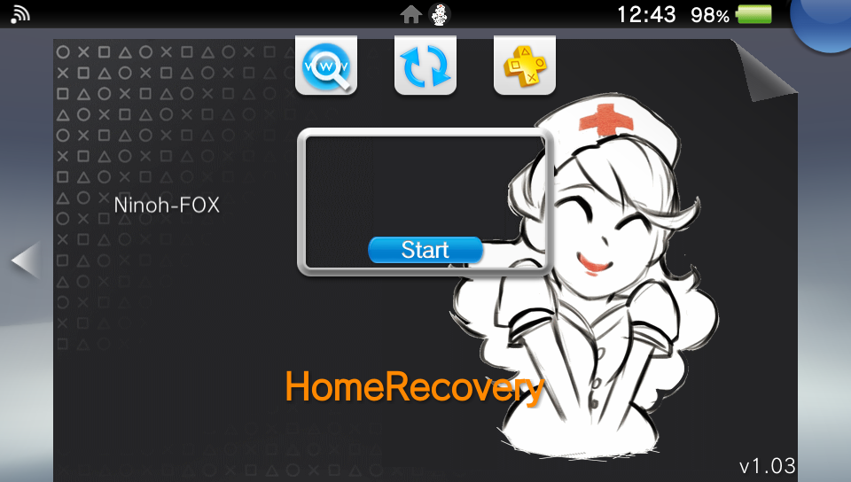 HomeRecovery installer Vita - Vita Homebrew Apps (System Tools) - GameBrew