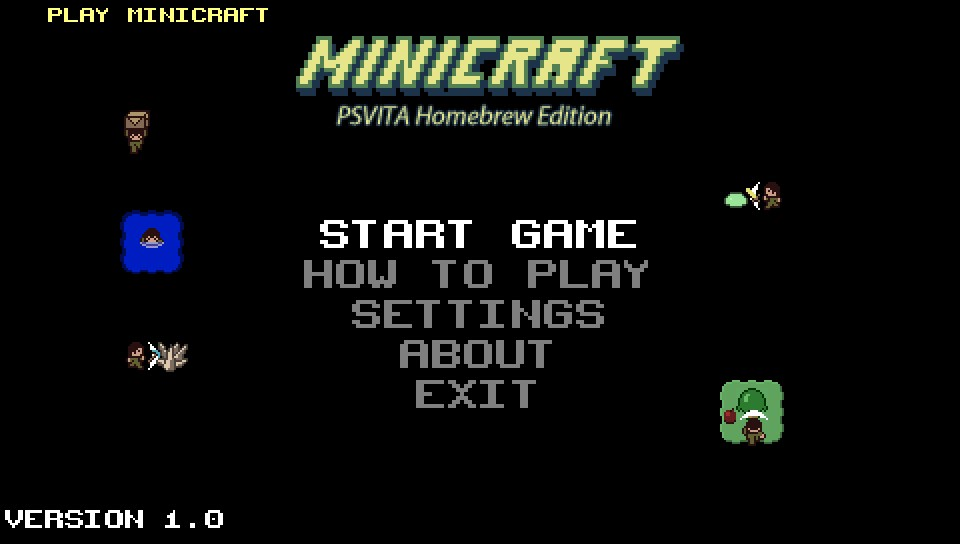 Minicraft Vita - Vita Homebrew Games (Action) - GameBrew