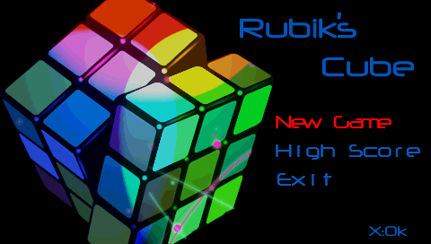Rubik's Cube PSP by Quadrizo - GameBrew