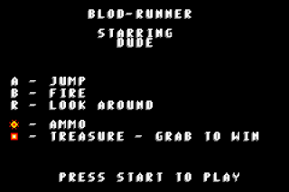 Blod Runner GBA - (Platform) - GameBrew