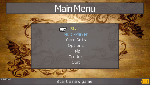 Triple Triad PSP (Python) - GameBrew