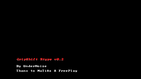 Gripshift RType PSP - GameBrew