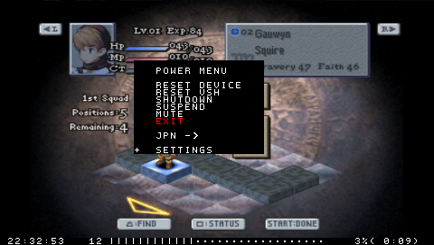 Power Menu PSP - GameBrew