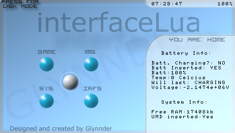 InterfaceLua PSP - GameBrew