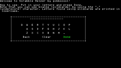 Scrabble Helper PSP - GameBrew