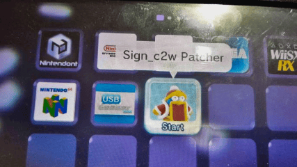 Sign C2W Patcher WUHB Wii U - GameBrew