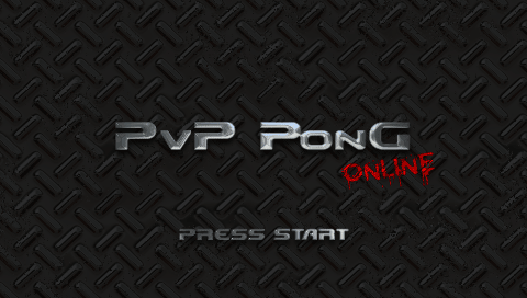PvP Pong PSP - GameBrew