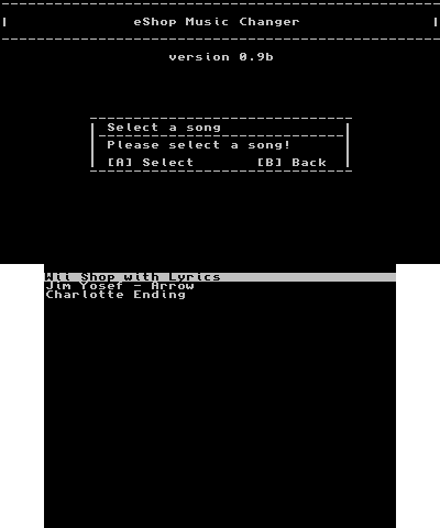 EShop Music Changer 3DS - GameBrew