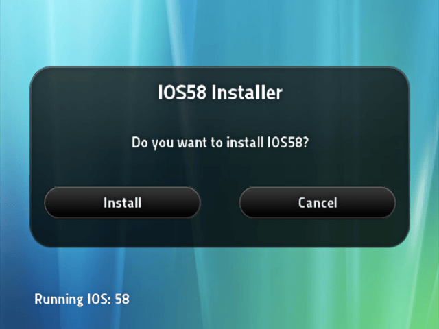 IOS58 Installer Wii - GameBrew
