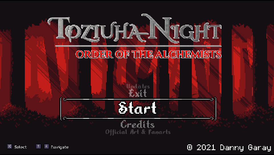 Toziuha Night Order of the Alchemists Vita - Vita Homebrew Games (Platform) - GameBrew