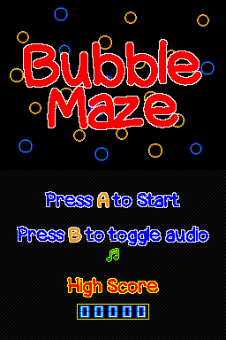 Bubble Maze - GameBrew