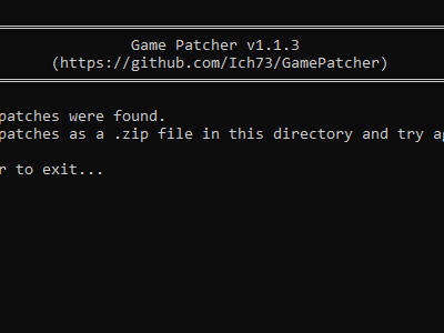 Game Patcher 3DS - GameBrew