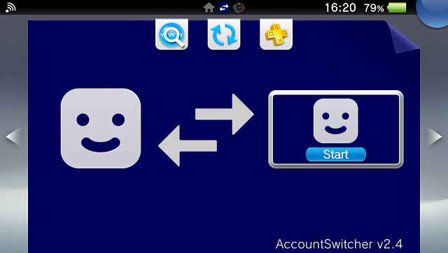 Account Switcher Vita - Vita Homebrew Apps (Other Apps) - GameBrew
