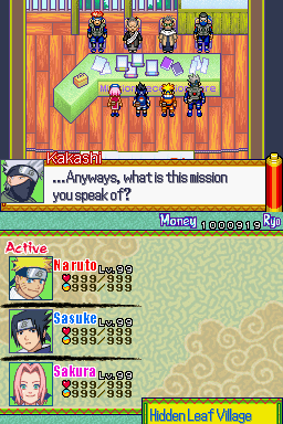 Naruto RPG 2: Chidori vs. Rasengan DS - English Translation ...