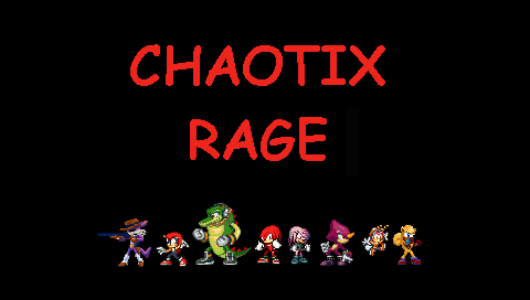 Chaotix Rage PSP - GameBrew