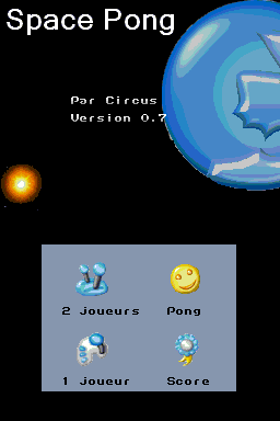 Space Pong - GameBrew