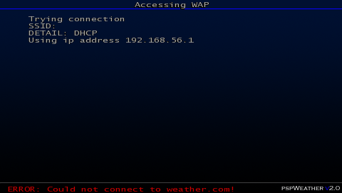 PspWeather PSP - GameBrew