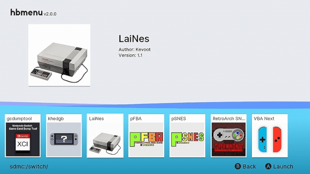 Laines Switch Gamebrew
