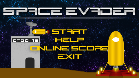 Space Evader PSP - GameBrew