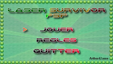 Laser Survivor PSP - GameBrew