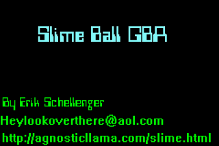 Slime Ball GBA - (Other Games) - GameBrew