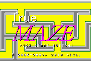 TrueMAZE GBA - (Puzzle) - GameBrew