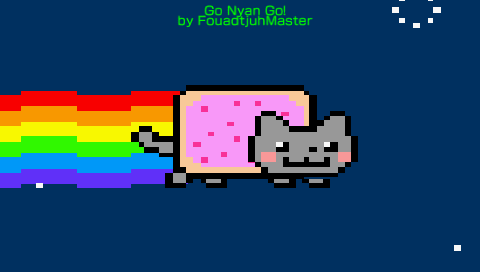 Nyan Cat PSP - GameBrew