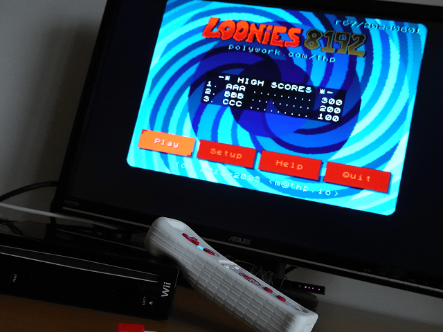 Loonies 8192 Wii - Wii Homebrew Games (Puzzle) - GameBrew