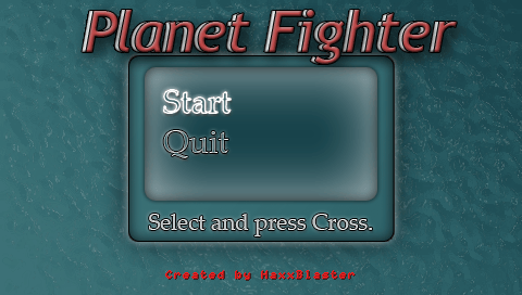 Planet Fighter PSP - GameBrew