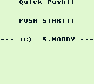Quick Push GB - GameBrew