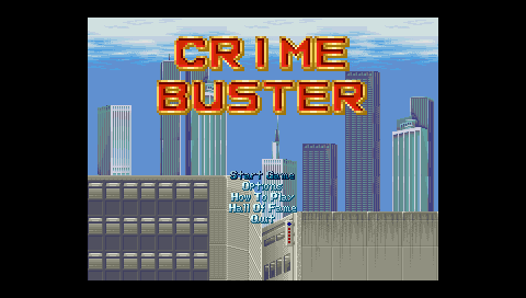 Crime Buster PSP - GameBrew