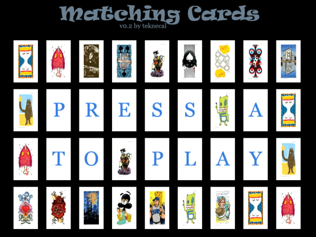 Matching Cards Wii - GameBrew
