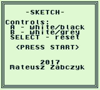 Sketch GB - GameBrew
