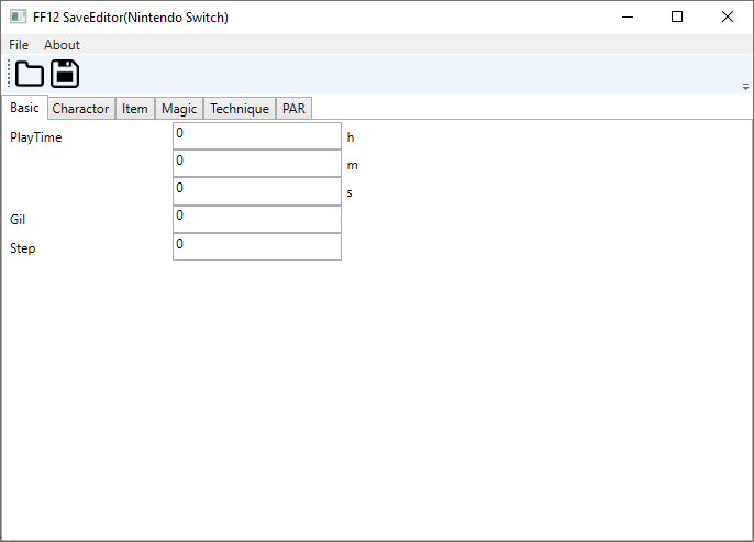 FF12 Save Editor Switch - GameBrew
