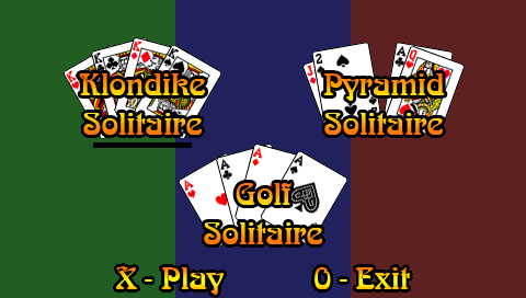 Solitaire PSP by madman666 - GameBrew